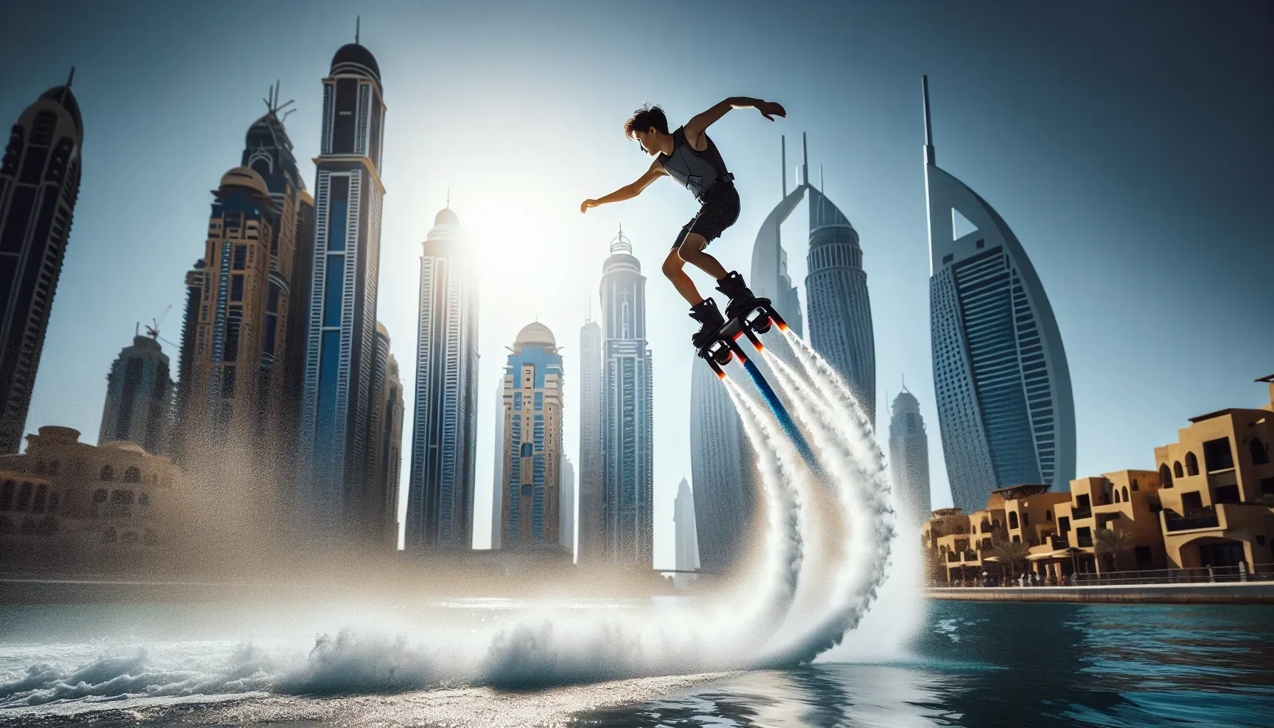 Flyboarding in Dubai: Defy Gravity Over Arabian Gulf